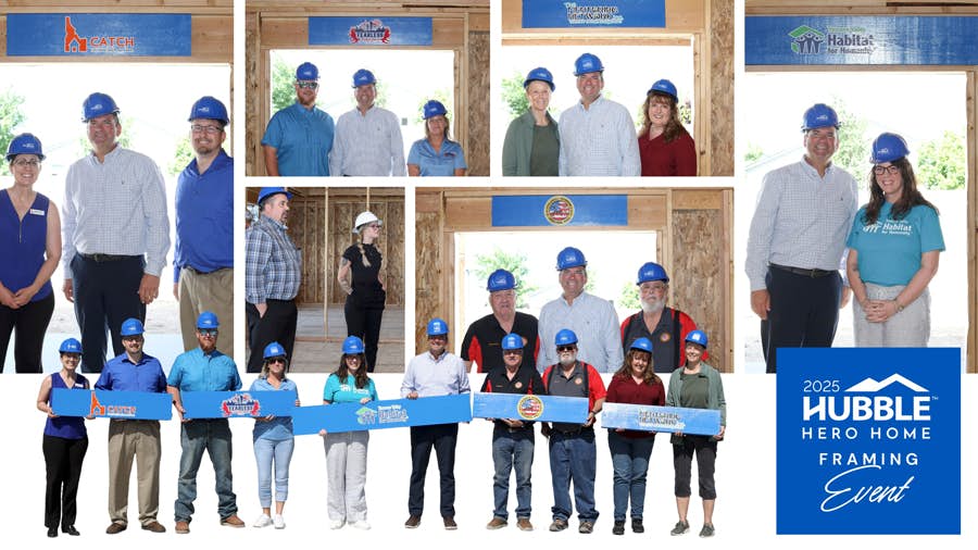 Celebrating the Framing Milestone for our 2025 Hubble Hero Home ...