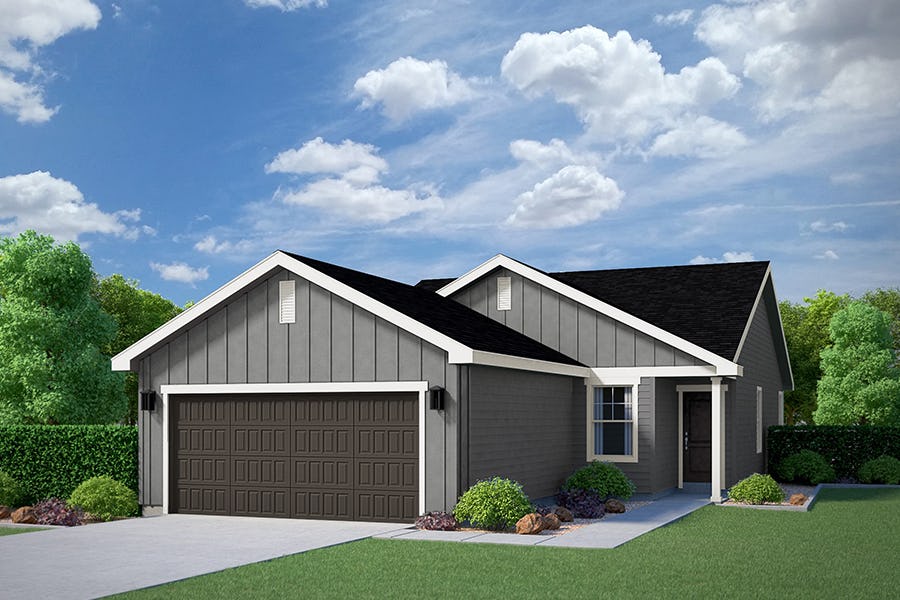 Ashton | 3-Bed, 2-Bath New Ranch Home Floor Plan