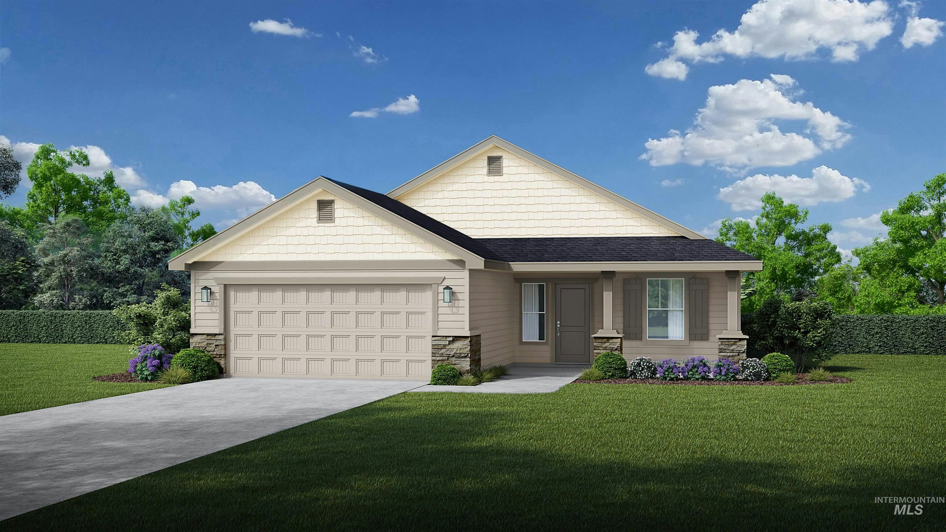 Alturas | 3-Bed, 2-Bath New Ranch Home Floor Plan | Hubble Homes