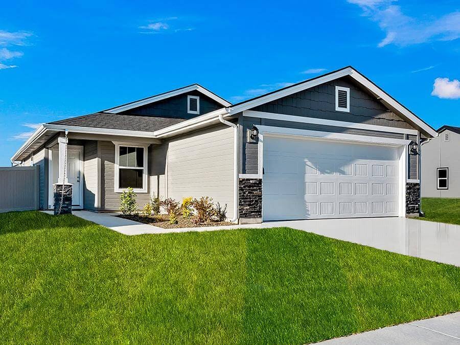 Ashton | 3-Bed, 2-Bath New Ranch Home Floor Plan