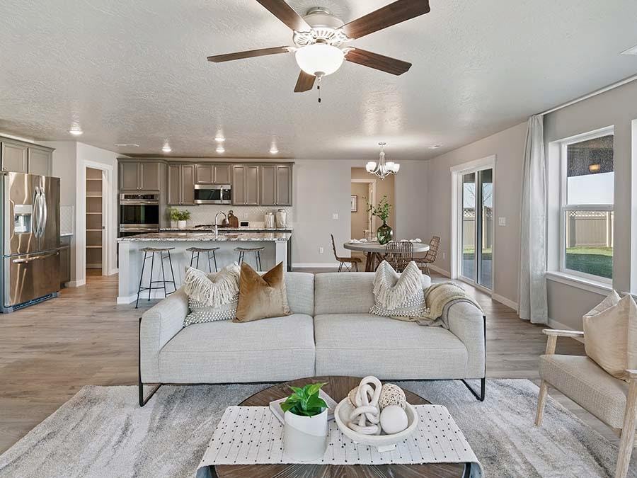 Garnet | 2-Story Floor Plan New Home in Idaho | Hubble Homes