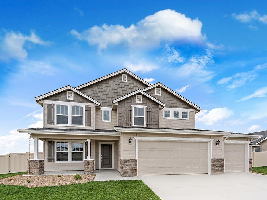Garnet | 2-Story Floor Plan New Home in Idaho | Hubble Homes