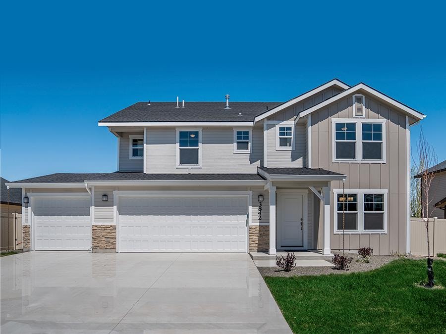 Spruce | 2-Story Floor Plan New Home in Idaho | Hubble Homes