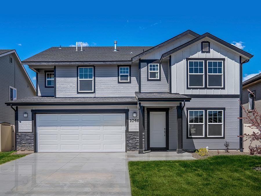 Spruce | 2-Story Floor Plan New Home in Idaho | Hubble Homes